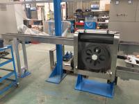 China Low Noise Wire and Cable Extrusion Machine 70mm Compact Wire Extrusion Equipment 500mm Pay Off for sale