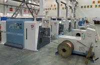 China Double Twist Wire Bunching Twisting Machine Bare Copper Wire Combining Machine With Electronic Changing Pitches for sale