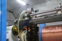 China Enamelled Wire Copper Wire Wrapping Machine Suitable for Soft Wire Flexible Wire Insulated Wire and Operation for sale