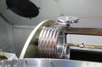 China Double Twist Bunching Machine Single Carbon Fibre Bow 2600rpm PLC Pitch Control Energy Saving 25% for sale