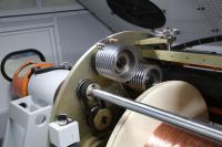 China Double Twist Bunching Machine Single Carbon Fibre Bow 2600rpm PLC Pitch Control Energy Saving 25% for sale