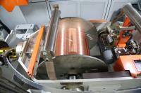 China Double Twist Bunching Machine Single Carbon Fibre Bow 2600rpm PLC Pitch Control Energy Saving 25% for sale