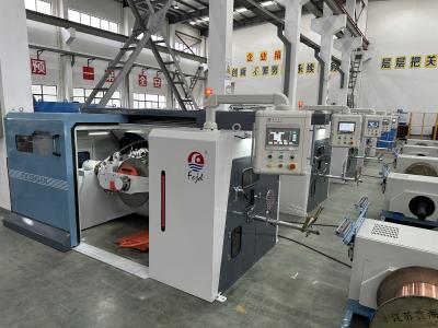 China Carbon Fibre Bow Double Twist Bunching Machine 2600 RPM for Wire Stranding for sale