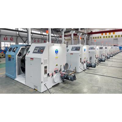 China Two Pressing Devices Copper Wire Bunching Machine Used For Double Wire Pay Off Optimized For Continuous Wire Processing for sale