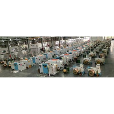 China Double Twist Bunching Machine 650mm Spool PLC Tension Control for Stranded Wire for sale