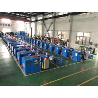China Max Cross Section 50mm2 Copper Wire Bunching Machine Designed with Air Cooling System and Touch Screen Operation Mode Ensuring Wire Processing for sale