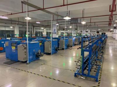 China Copper Wire Bunching Machine 3000RPM Touch Screen PLC Control 0.025-0.08mm for sale