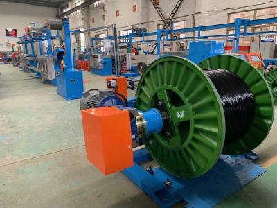 China Serial Insulating Wire Extruder Machine with 500mm Pay Off Bobbin and 500kg Hauling Capacity for sale