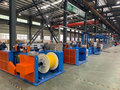 China Custom PVC Wire Making Machine 70 Extruder 45KW Drawing Power Cable Manufacturing for sale