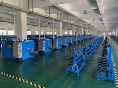 China High Speed Copper Wire Bunching Machine 3000 RPM with Automatic Tension Control for 0.025-0.08mm Wires for sale