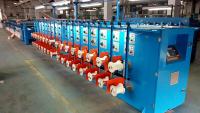 China Electric Copper Cable Coiling Machine with 350m/min Speed & 32-60 Wire Capacity for Annealing and Tinning for sale