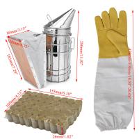 China Beekeeping Supplies Tools Kit 9 Pcs for Beekeeper Necessary Bee Hive Supplies Beekeeping Starter Tool Kit for sale