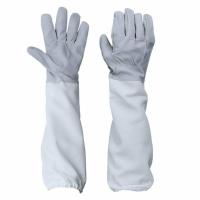 China White Cloth Protective Beekeeping Gloves Sting Proof For Adults Children for sale