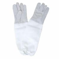 China White Cloth Protective Beekeeping Gloves Sting Proof For Adults Children for sale
