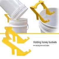 China Plastic Honey Harvesting Tools , Honey Bucket Holder For Honey Extractor for sale