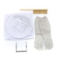 China Beekeeping Tools Beekeeping Clothing Beekeeping Gloves Spleen Lifting Clip Bee Brush Beekeeping Set Bee Tools for sale