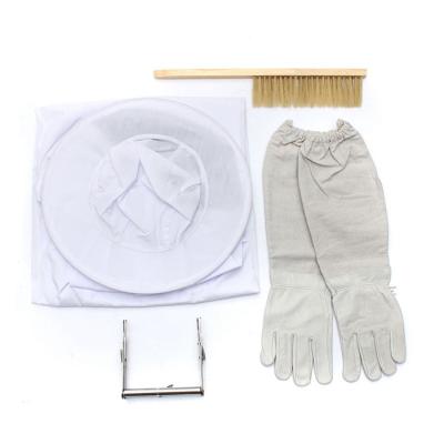 China Beekeeping Tools Beekeeping Clothing Beekeeping Gloves Spleen Lifting Clip Bee Brush Beekeeping Set Bee Tools for sale