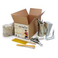 China Stainless Steel Beekeeping Tool Kit 7 Piece Set For Bee Smoker for sale