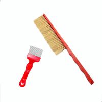 China Beekeeping Bee Kit , 2 Pcs Beekeeper Starter Set Multifunctional Honey Cutting Fork Bee Brush for sale