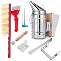 China Stainless Steel Bee Hive Tool Kit Accessories Necessary Tools For Beekeeping Beekeeping Beekeeper for sale