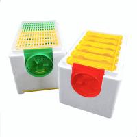 China Double-layer 10-frame beehive foam bee queen breeding box queen bee breeding box beekeeping tools for sale