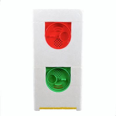 China Double-layer 10-frame beehive foam bee queen breeding box queen bee breeding box beekeeping tools for sale