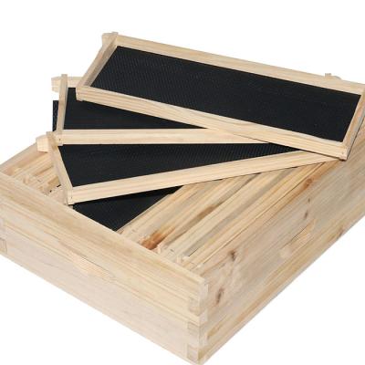China Beekeeping tools special pine fir beehive following box ring Lang style 10 frame beehive accessories for sale