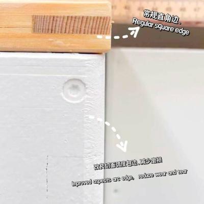 China 10 Frame Beehive Frames 2 Lays Wooden Bee Frames For Queen Bee for sale