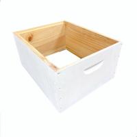 China Painted Lang-style beehive single-board export Dadan beehive subsequent box circle nest box bee set for sale