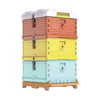 China 3 Layer Plastic Beehive Accessories Boxes Colorful Foam Sandwich Insulation for sale