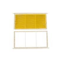 China Beekeeping Tools Honeycomb Box Frame Honeycomb Frame Plastic Nest Frame Snap Honeycomb Nest Foundation Bee Products for sale