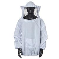 China White Half Body Beekeeping Outfits Clothing Breathable Bee Proof for sale