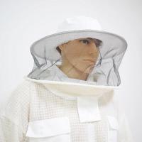 China One Piece Beekeeping Outfits Three Layer Mesh Breathable With Round Cap for sale