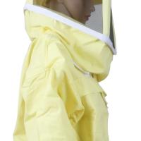 China Cotton Professional Bee Suit , Beehive Protective Clothing With Square Mesh Bee Hat for sale
