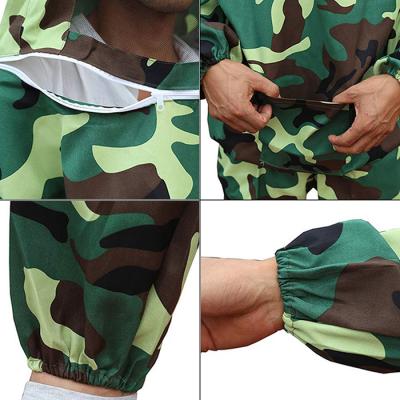 China Textile Beekeeping Outfits Polyester Beekeepers Costume Round Cap for sale