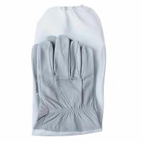 China White Sheepskin Beekeeping Gloves Bee Proof For Apiary Beekeeper for sale