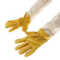 China Apiary Hard Cloth Bee Keeper Gloves For Anti Bee Sting Protection for sale
