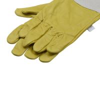 China Sheepskin Bee Gloves Beekeeping , Long Tube Sting Proof Gloves for sale