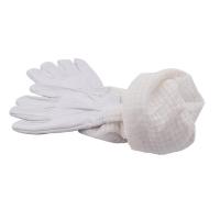 China Three Layer Honey Bee Gloves , Protective Rubber Beekeeping Gloves Anti Bee for sale