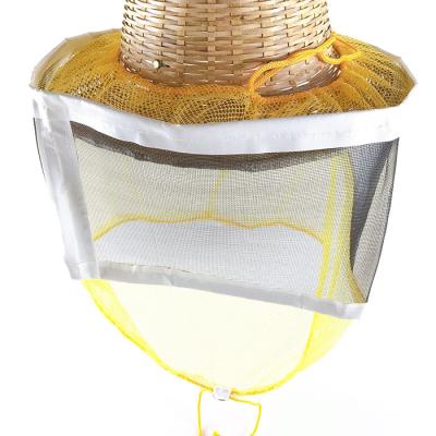 China Steel Gauze Mesh Beekeeping Protective Hat For Apiary Bee Farm for sale
