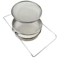 China Stainless Steel Honey Double Strainer For Filter Honey Impurities for sale