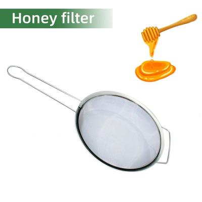 China Multi Function Stainless Steel Honey Filter Double Layer For Beekeeping for sale
