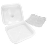 China Double Plastic Honey Strainer Filter For Beekeeping Beehive for sale