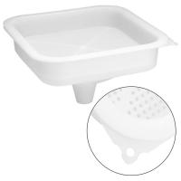 China Double Plastic Honey Strainer Filter For Beekeeping Beehive for sale