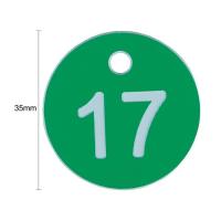 China Round Digital Beehive Accessories Number Marker For Identification for sale