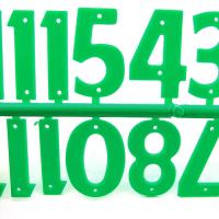 China Green Beehive Accessories Digital Signboard For Beehive Marking Number for sale