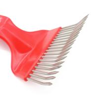 China Red Yellow Honey Beekeeping Equipment Fork With 21 Pin Needle for sale