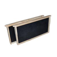 China Black Plastic Bee Frame Foundation For Honey Bee Farming OEM for sale