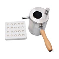 China 200ML Beeswax Melting Pot Stainless Steel For Beekeeping Cooking Wax for sale