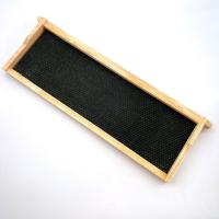 China Beeswax Honeycomb Bee Hive Foundation Frames Wooden 480mm×160mm for sale